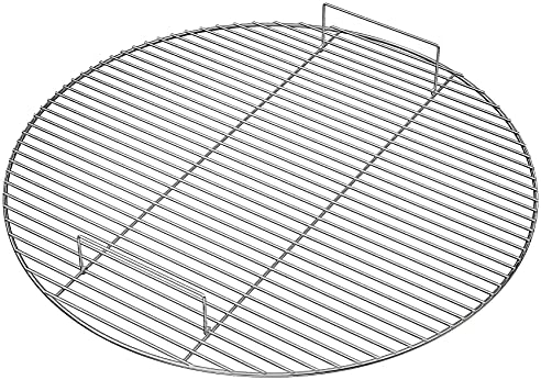 Amazon.com : Sunnydaze Foldable Fire Pit Cooking Grill Grate - Heavy ...