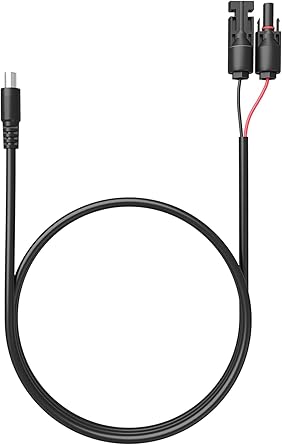 Amazon.com: BLUETTI Solar Charging Cable to DC7909 Plug, Compatible Power Station EB3A/EB70S/B80 ...