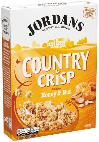Amazon.com: Jordans Country Crisp Honey & Nut (500G) : Grocery ...