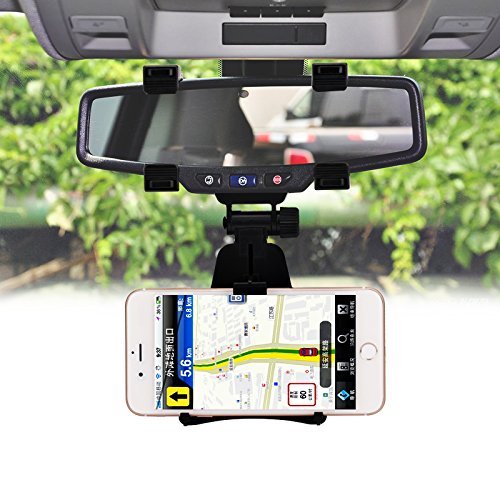 CQLEK® Rigidify Car Rear-View Mirror Mount Stand - Anti Shake Fall ...