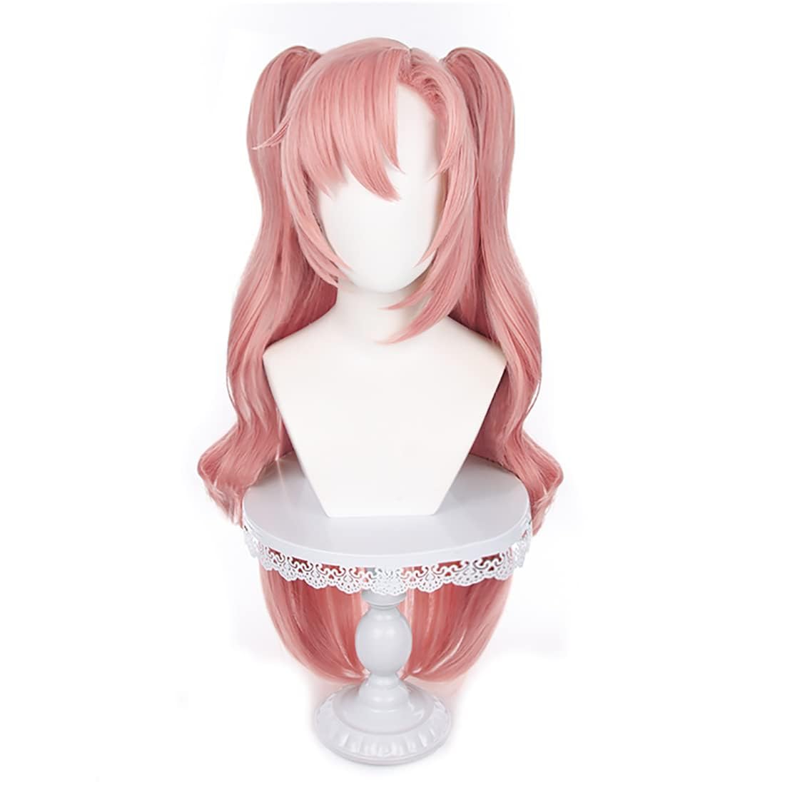 Amazon.com: YukiHaloljAnime Game ZZZ Nicole Cosplay Wig Long Hair Pink ...