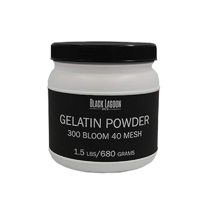 Amazon.com : 300 Bloom Gelatin Powder 1.5 lbs / 680 g. - 40 Mesh ...