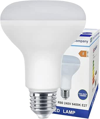 Long Life Lamp Company 12w LED R80 Reflector Bulb Energy Saving Spot ...