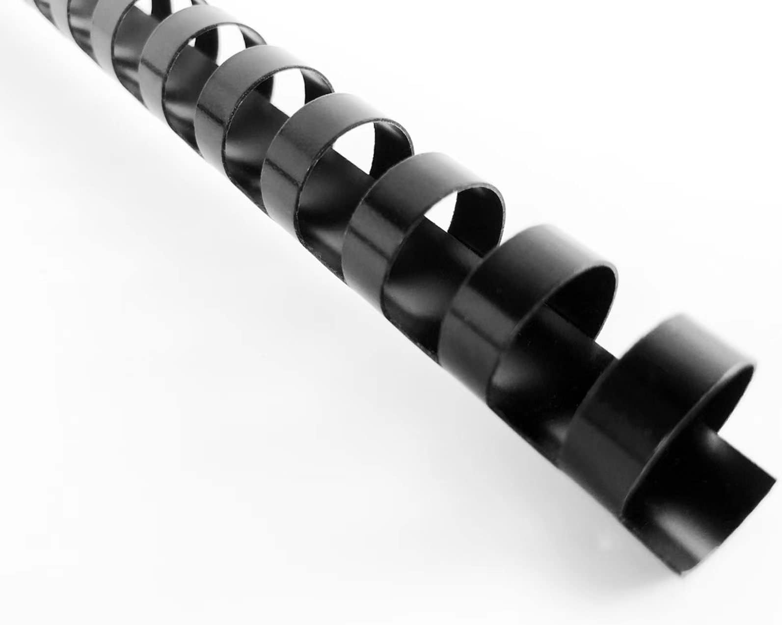 Amazon.com : HOUYEE 200 Pack 19 Ring Plastic Binding Comb,3/8 Inch ...