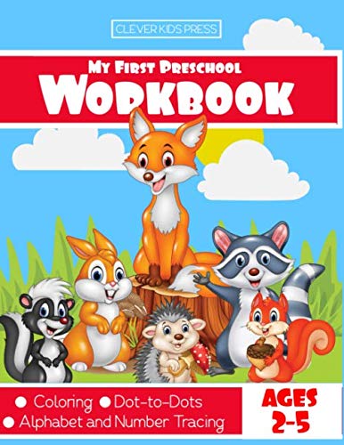My First Preschool Workbook: for Toddler | Letter Tracing | Coloring ...