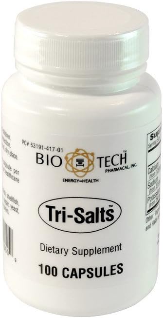 Amazon.com: Bio-Tech - Tri-Salts 100 caps : Health & Household