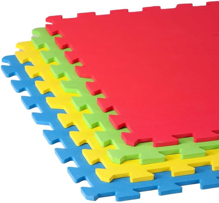 Buy EASY HOME Multicolor Play Mat for Kids, Baby Interlocking Play Mat ...
