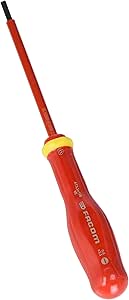 FACOM AT3.5X100VE TOURNEVIS PROTWIST isolé 1000 Volts pour vis à fente : Amazon.fr: Bricolage