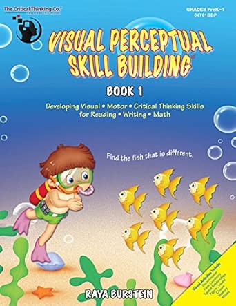 Visual Perceptual Skill Building Book 1 Workbook - Developing Visual ...
