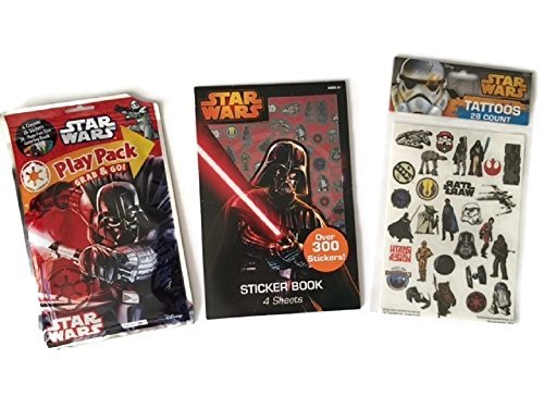 Amazon.com: Star Wars Tattoos Bundle Stickers Designs Play Pack ...