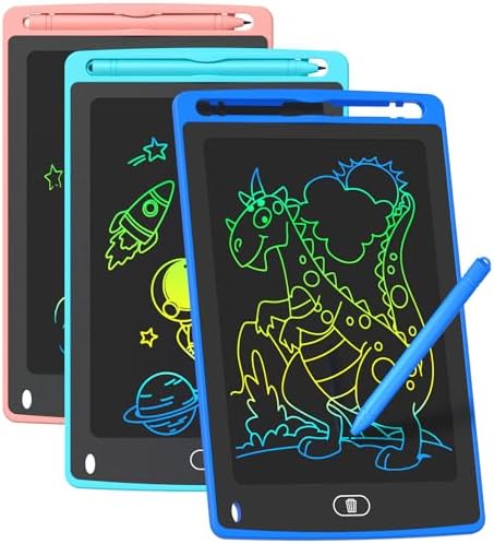 LEYAOYAO 3 Pack LCD Writing Tablet 8.5inch Colorful Screen Doodle Pad ...