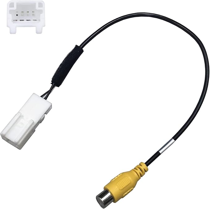Amazon | 日産 純正 ナビ 対応 バックカメラ 入力端子 変換 アダプター RCH012N 同等品 RCA 変換 ハーネス 市販 リアカメラ バックカメラ 接続 アダプター リヤカメラ ...