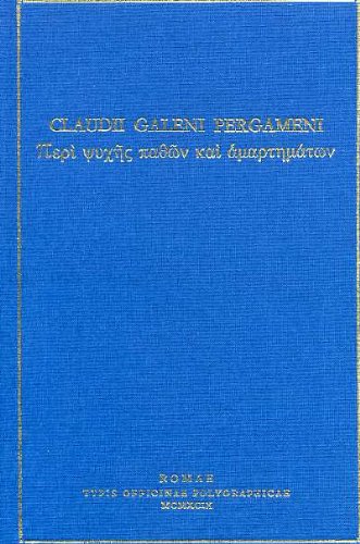 Amazon.com: Claudii Galeni pergameni: 9788824036573: unknown author: Books