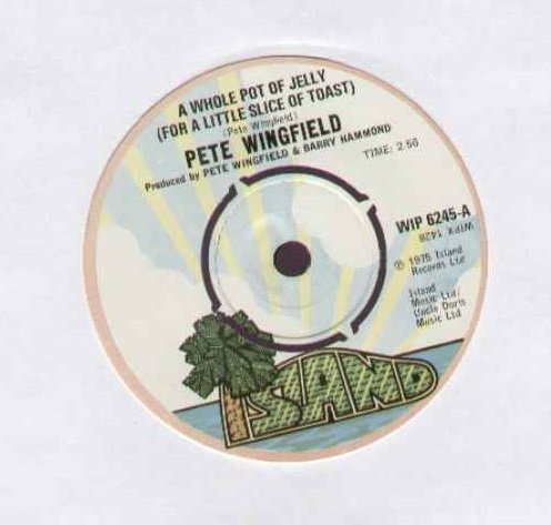 Amazon.com: PETE WINGFIELD - A WHOLE POT OF JELLY - 7 inch vinyl / 45 ...