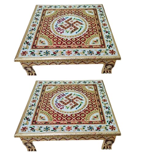 Handicrafts pooja bajot/sitting bajot/bajoth for pooja/pooja chowki/big ...