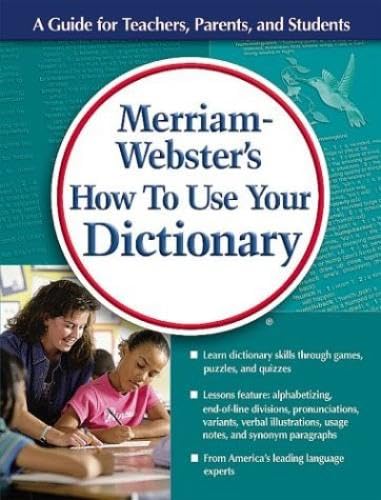 Amazon.com: Merriam-Webster's How to Use Your Dictionary: Fun ...