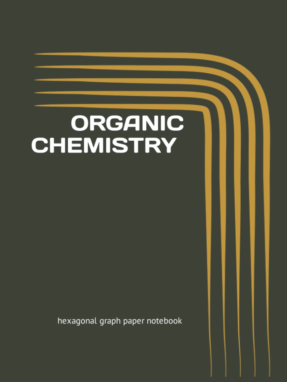 ORGANIC CHEMISTRY NOTEBOOK: hard cover 1/4 inch hexagon graph paper ...