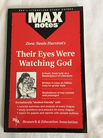 Amazon.com: Their Eyes Were Watching God (MAXNotes Literature Guides ...