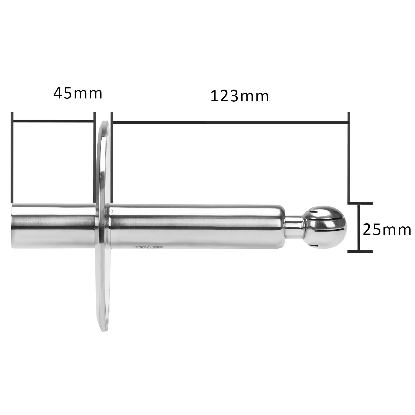Snapklik.com : Sanitary Rotary Spray Ball 4"TC X 1/2"FNPT CIP Tank ...