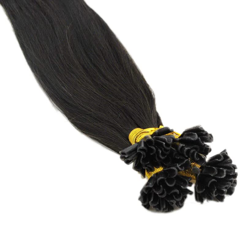 Straight Black Hair With Brown Tips