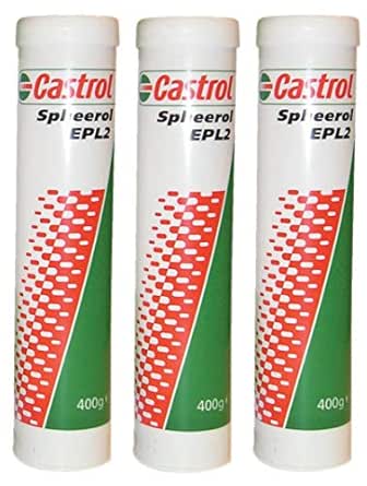 Castrol Spheerol EPL2 Lithium Grease - 400G X3 : Amazon.co.uk: Automotive