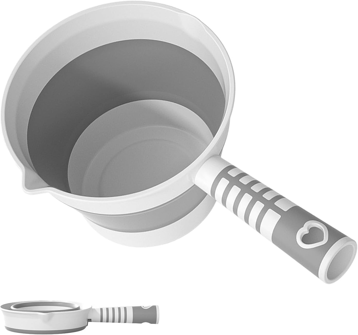 Amazon.com: Qancesd Folding Water Ladle Collapsible Water Dipper Water ...