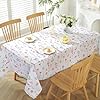 Amazon.com: MATIRUG Spring Floral Table Cloths for Rectangle Tables ...