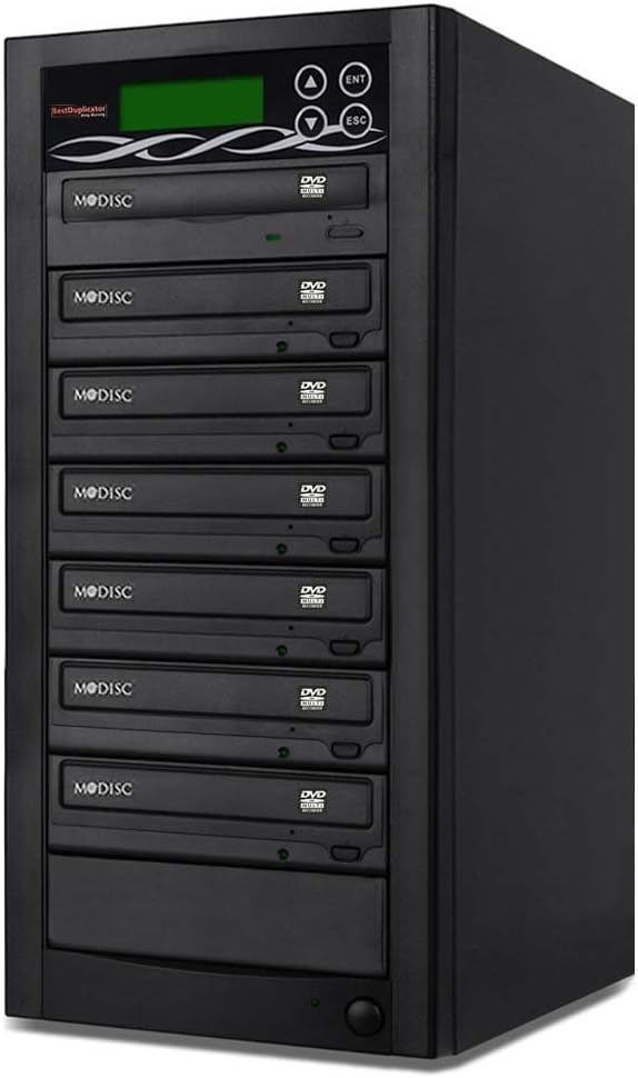 Amazon.com: Bestduplicator BD-SMG-6T 6 Target 24x SATA DVD Duplicator ...