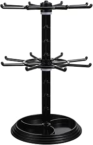 Garneck Rotating Jewelry Display Stand for Necklaces - Earrings - and ...