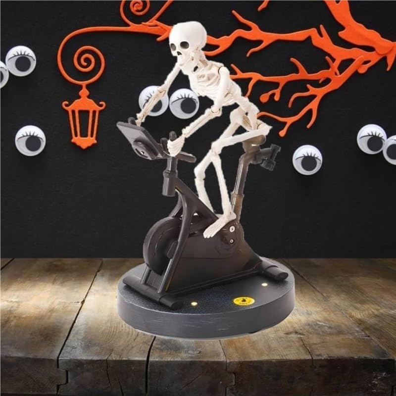 Snapklik.com : Wangzongniubi Funny Animatronic Skeleton On Bike ...