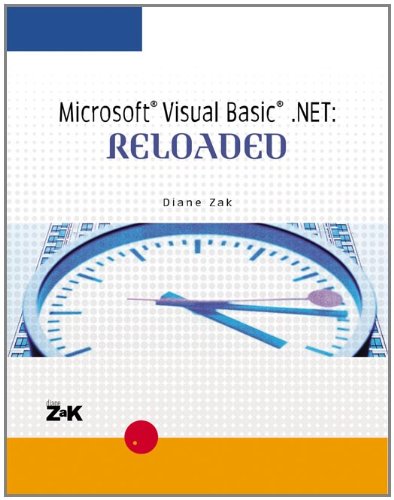 Reloaded (Microsoft Visual Basic.NET) : Zak, Diane: Amazon.in: Books