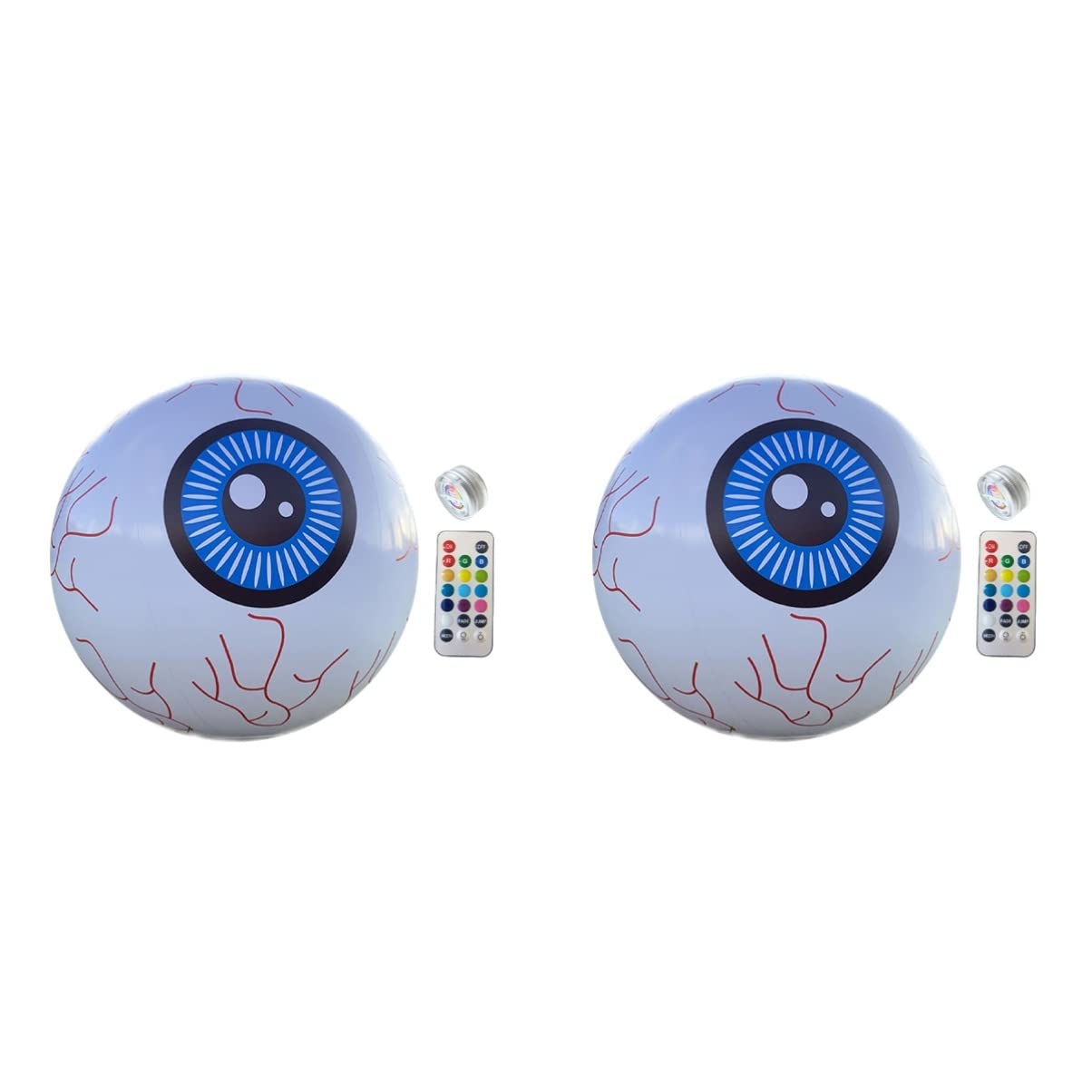 Amazon.com: Uonlytech 2pcs Decorations Pool Eyeball Led Scary Indoor ...