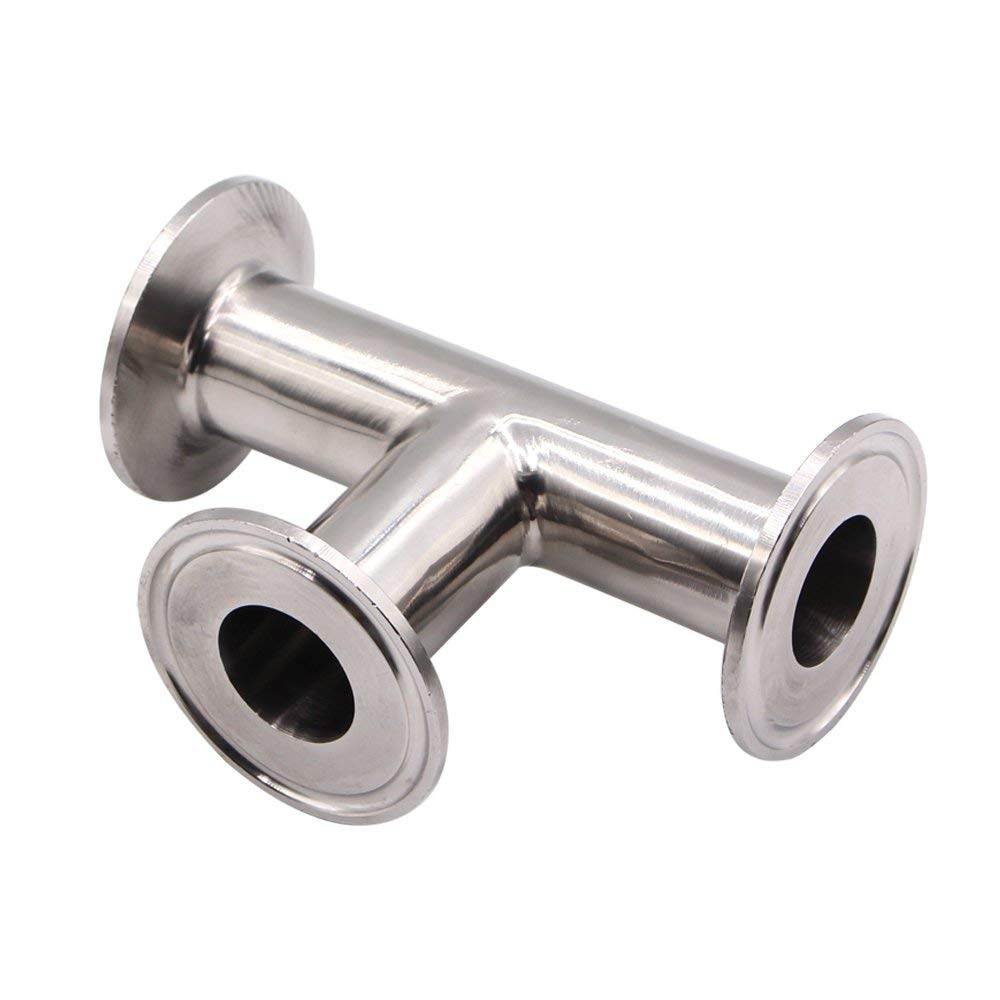 Snapklik.com : DERNORD Clamp Tee 3 Way Stainless Steel 304 Sanitary ...