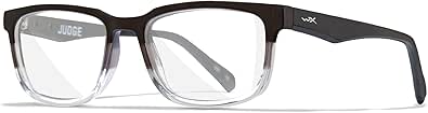 Amazon.com: Wiley X Eyeglasses WX Judge WSJDG03 Gloss Black Clear ...