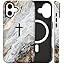 Magnetic for iPhone 13/14 Case Christian Cross Stone Texture Phone Case ...