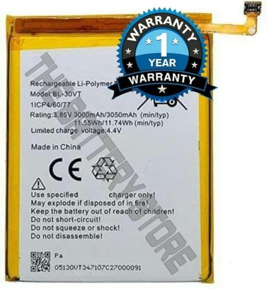 THE BATTERY STORE® Original BL-30VT Battery for Tecno i5 30VT 3000mAh ...