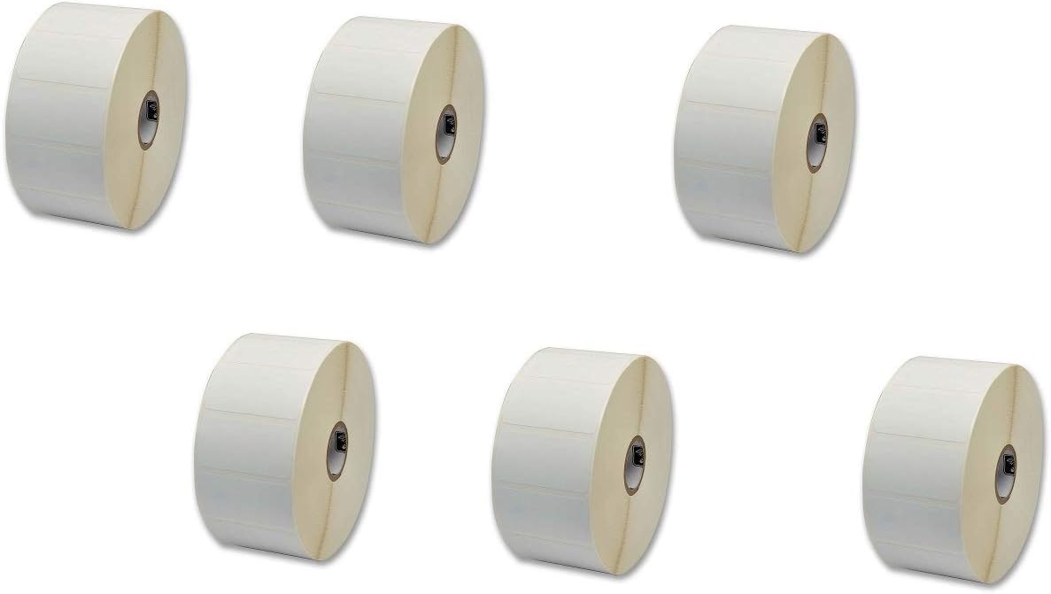 Amazon.com: ZEBRA Label Paper 2.375 x 1in Direct Thermal Z-Select 4000D ...