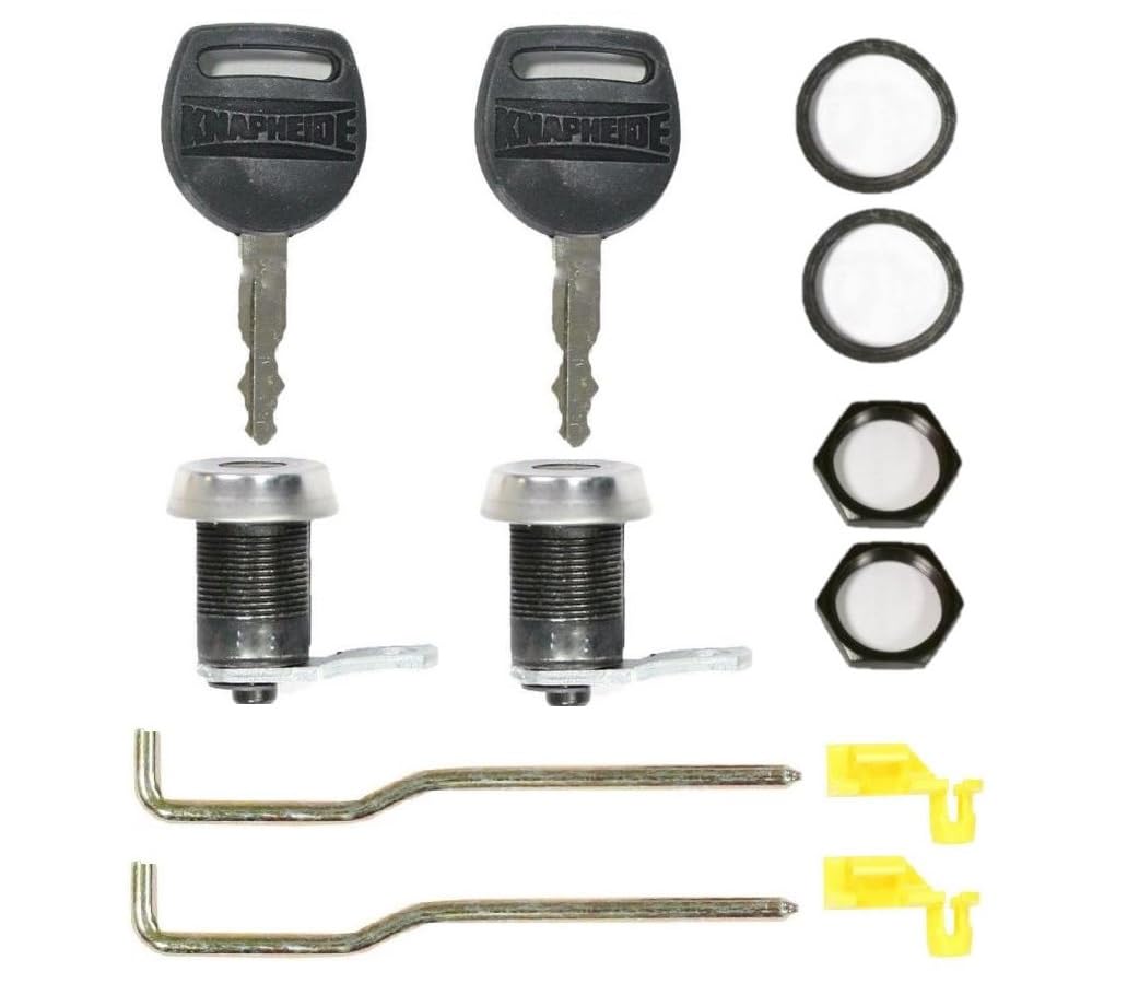 Amazon.com: Knapheide 26100008, Set of (2) Replacement Lock & Key Kit ...