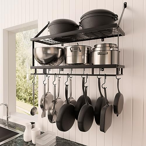 Discover the Best Wall Mount Pot Racks for a Clutter-Free Kitchen ...
