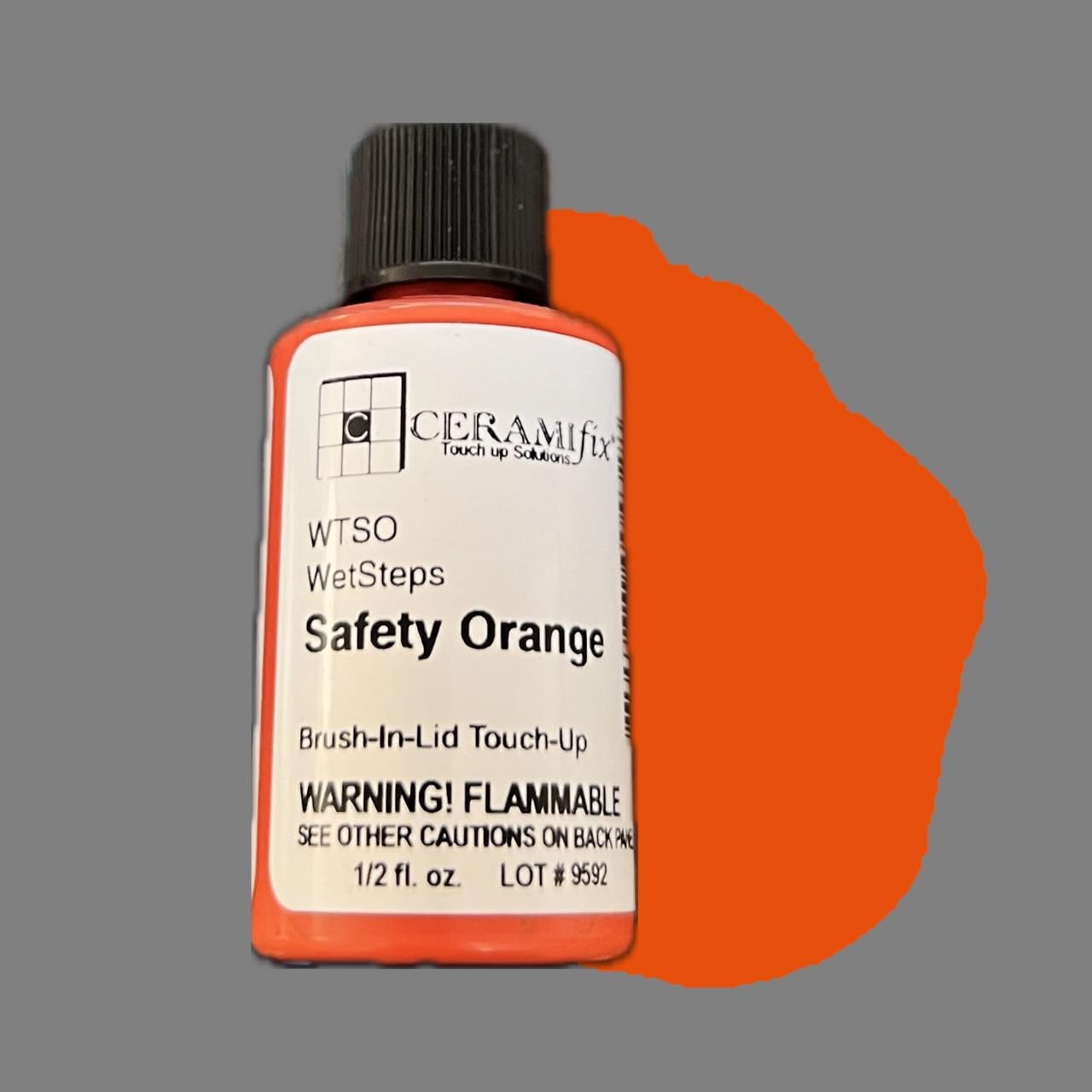 Amazon.com: Ceramifix Safety Orange Touch up Paint : Tools & Home ...