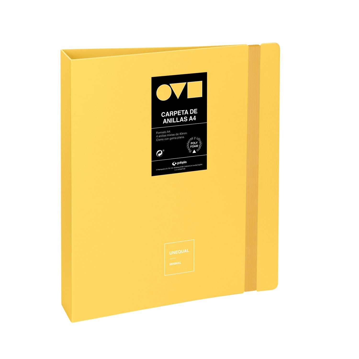 Carpeta Escolar Amarilla Office Depot® Carpeta De Polietileno De 3