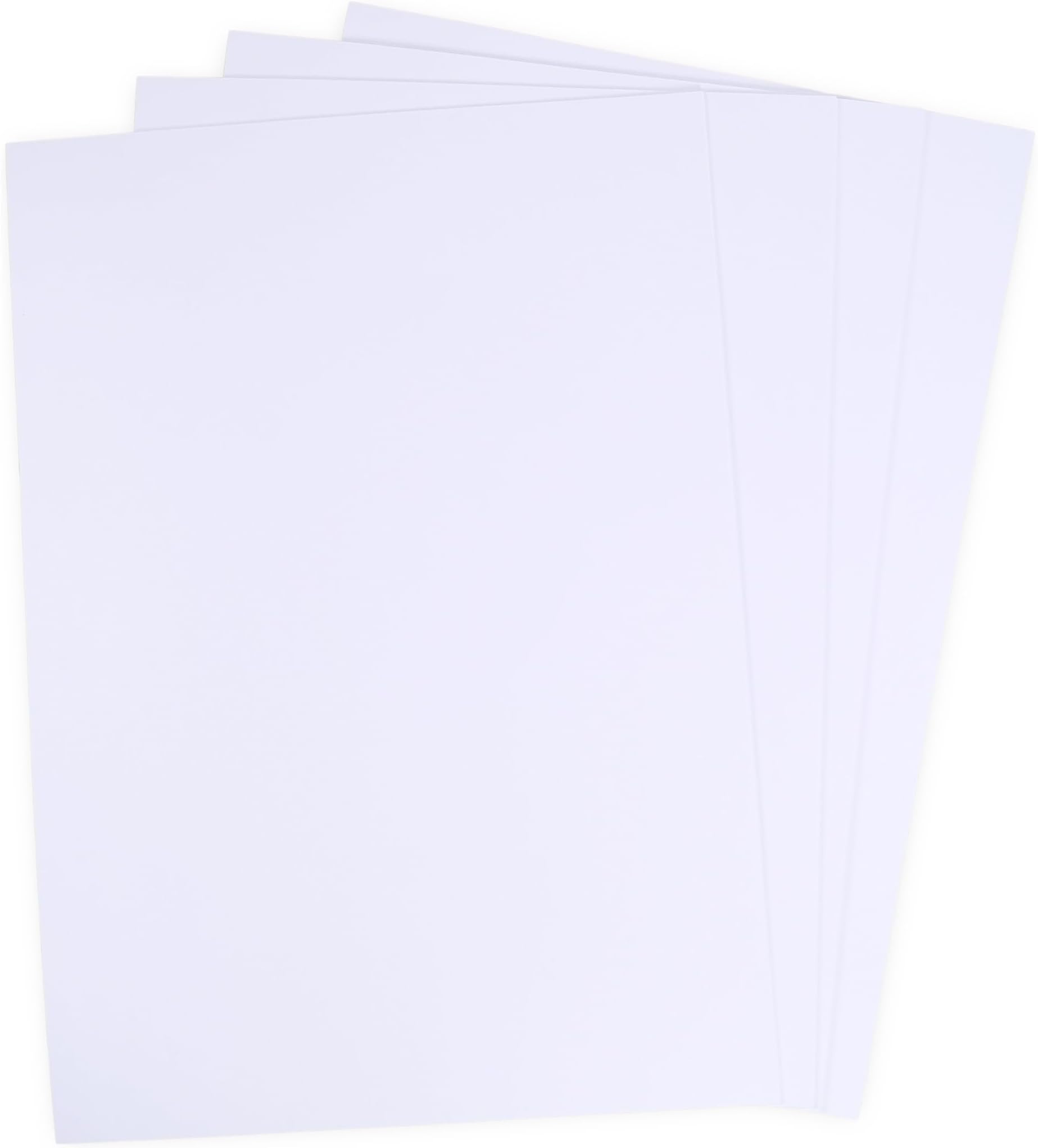 A2 Bright White Large Craft Card for Crafting 180gsm Poster Card 10 ...