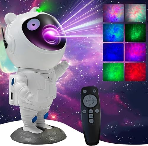 Astronaut Galaxy Projector Space Star Projector Night Light,360 ...