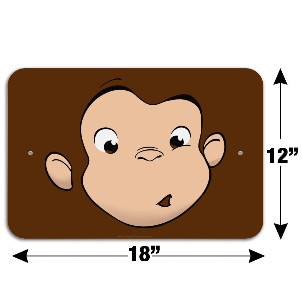 Curious George Face Printable
