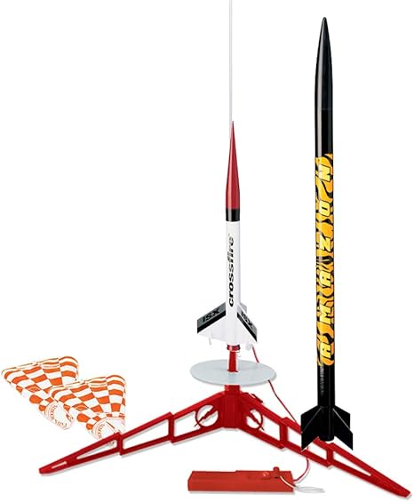 Amazon.com: Estes Tandem-X Launch Set (Amazon and Crossfire ISX) Orange ...