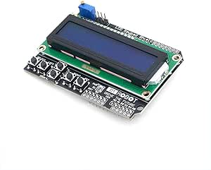 LCD Keypad Shield LCD1602 LCD 1602 Module Display for Arduino ATMEGA328 ...