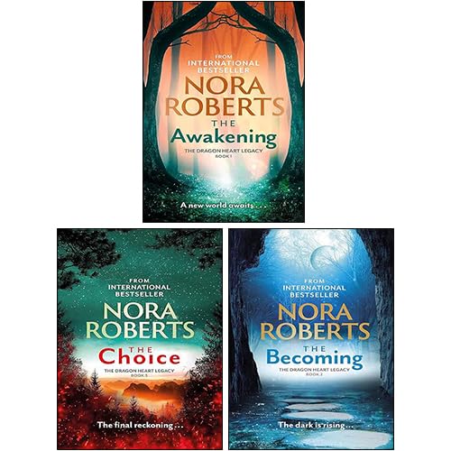 The Dragon Heart Legacy Series 3 Books Collection Set By Nora Roberts (The Awakening, The ...