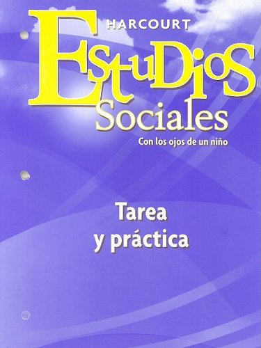 Social Studies, Grade 1 Homework & Practice Book: Hmh Spanish Social ...