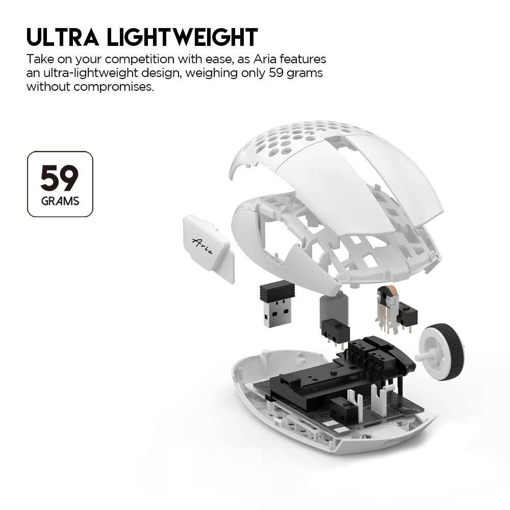 Snapklik.com : FANTECH ARIA XD7 Wireless Gaming Mouse - Pixart 3395 ...