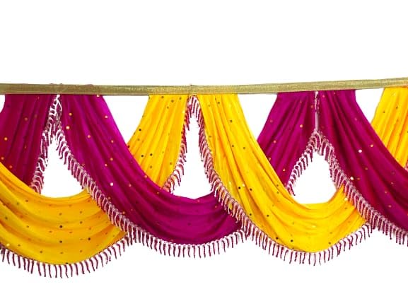 PRIYAKANT SAFAWALA Ganpati Decoration Jhalar Ideas at Home, Festival ...